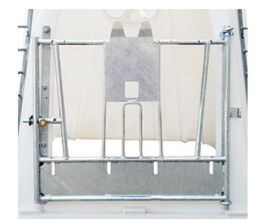 Klapdeur met emmerhouder, voor kalverhut Ministar en Logistar ...