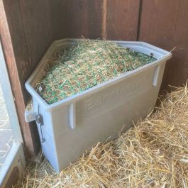 Pacefeeder XL grijs, met paarden slowfeedernet 60mm | Landbouwwinkel.nl ...