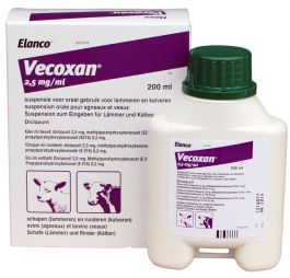 Vecoxan 2,5 mg/ml REG NL URA | Landbouwwinkel.nl, dé agrarische webshop
